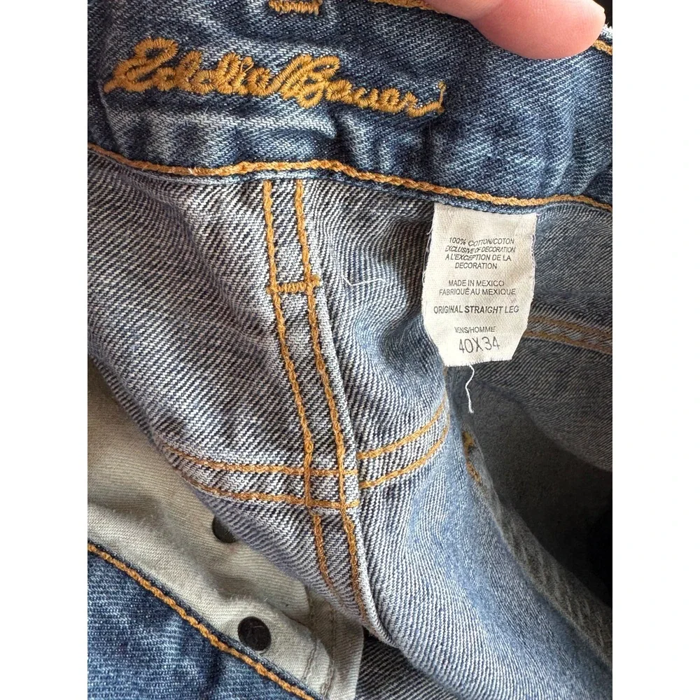 Eddie Bauer | Jeans | Eddie Bauer Mens Jeans 4x34 Blue Denim Original ...